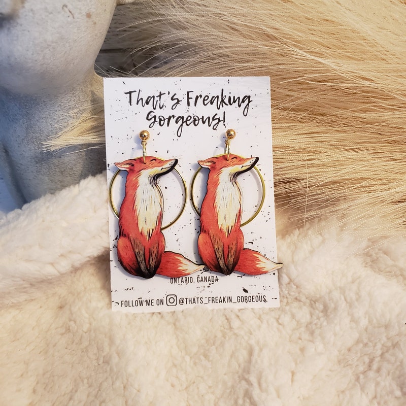 Fox Jewelry - Etsy