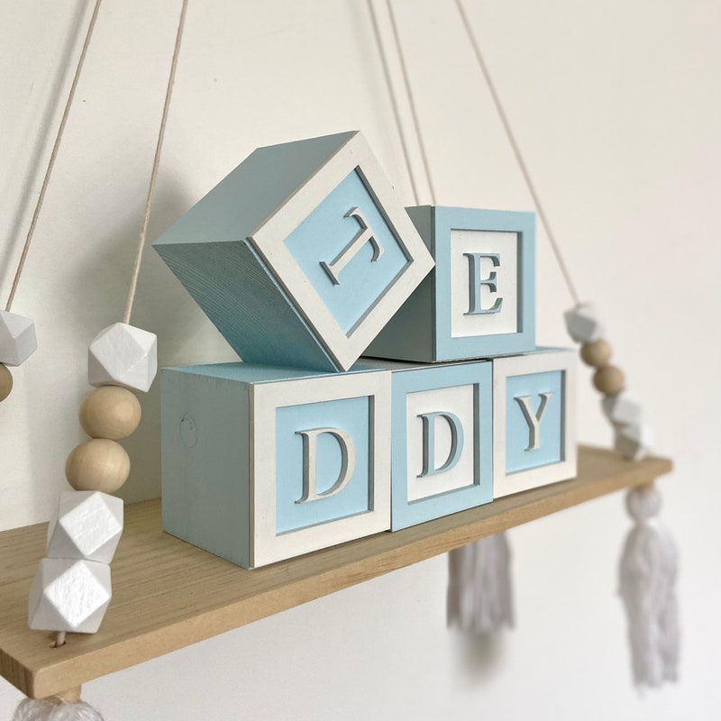 Wooden Baby Blocks - Etsy