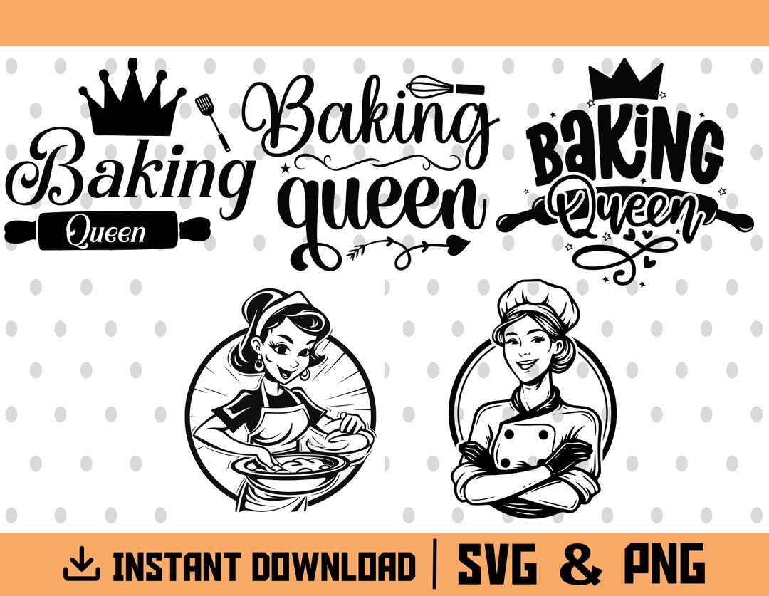 Baking SVG Bundle, Baking Saying Svg Baking Queen SVG, Cut File, Cricut ...
