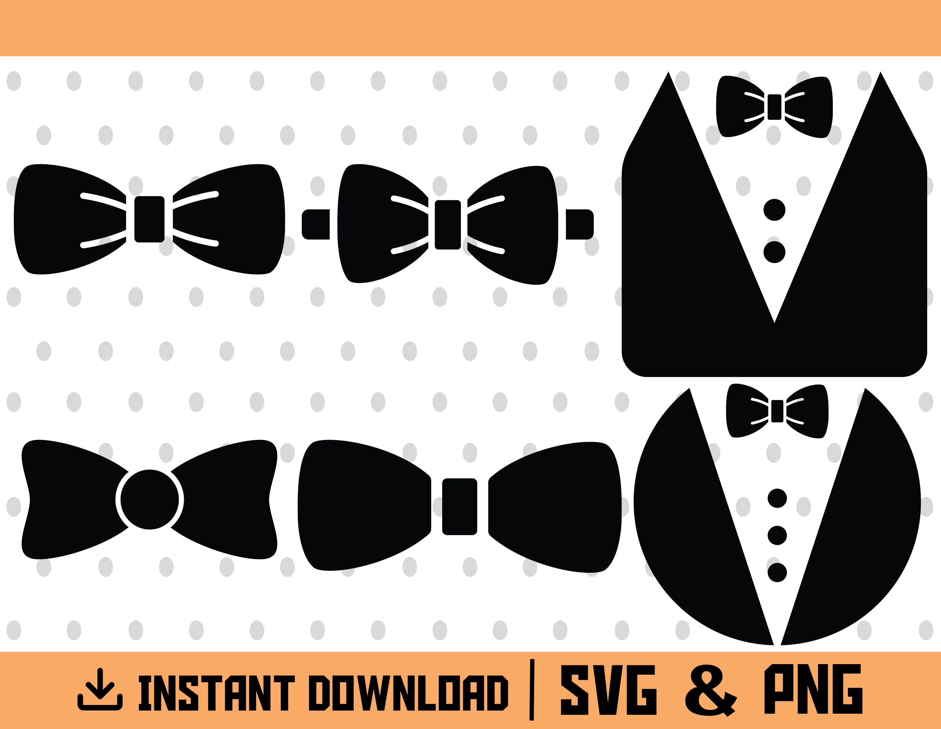 Bow Tie SVG D PNG, Cricut Svg Files Shirt Svg Silhouette Svg for Cricut ...