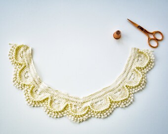 Cream Lace Collar - Etsy