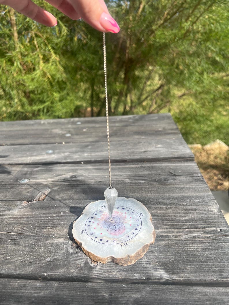 Yes / No Grid With Quartz Pendulum Explore the Power of Decision Making ...