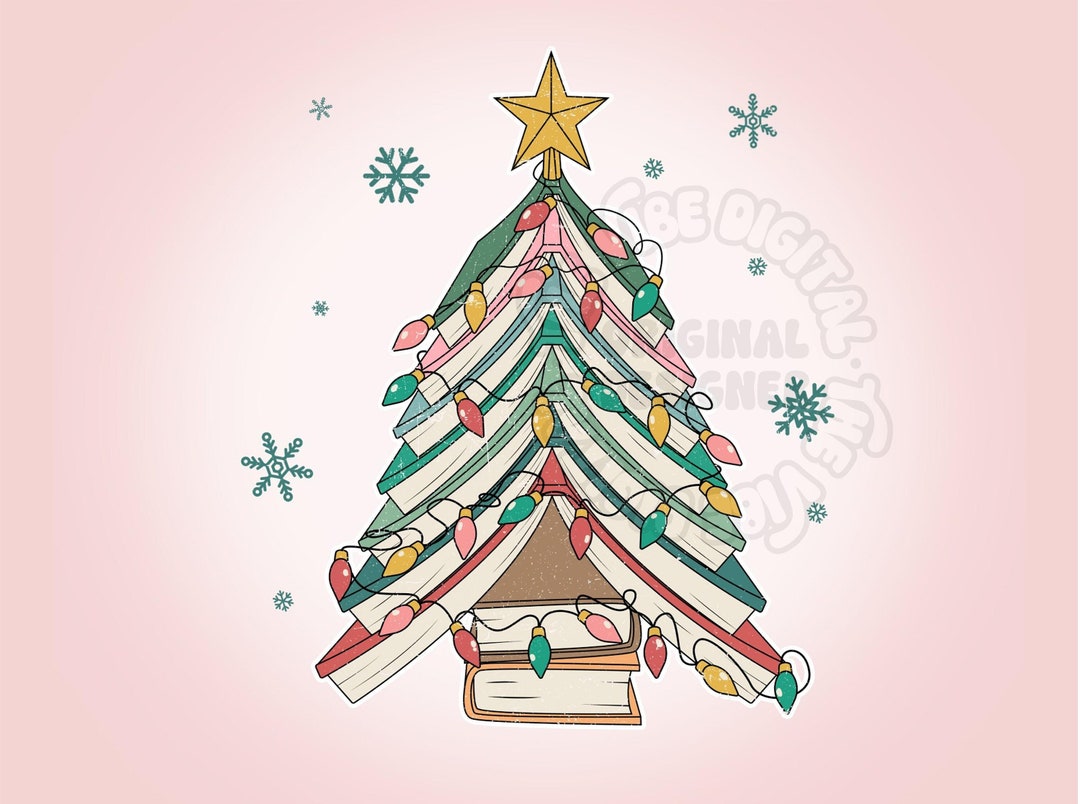 Christmas Book Tree Png Christmas Tree Png Book Christmas Png Book ...