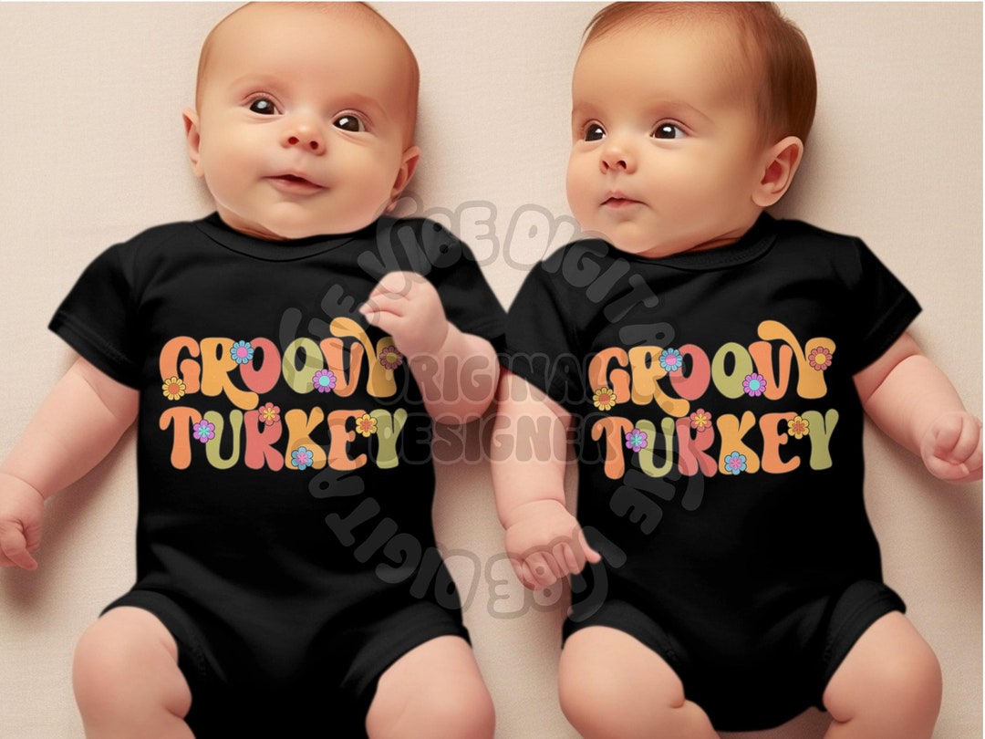 Groovy Turkey Baby PNG Fall Baby SVG Toddler Png Popular Png for Shirts ...