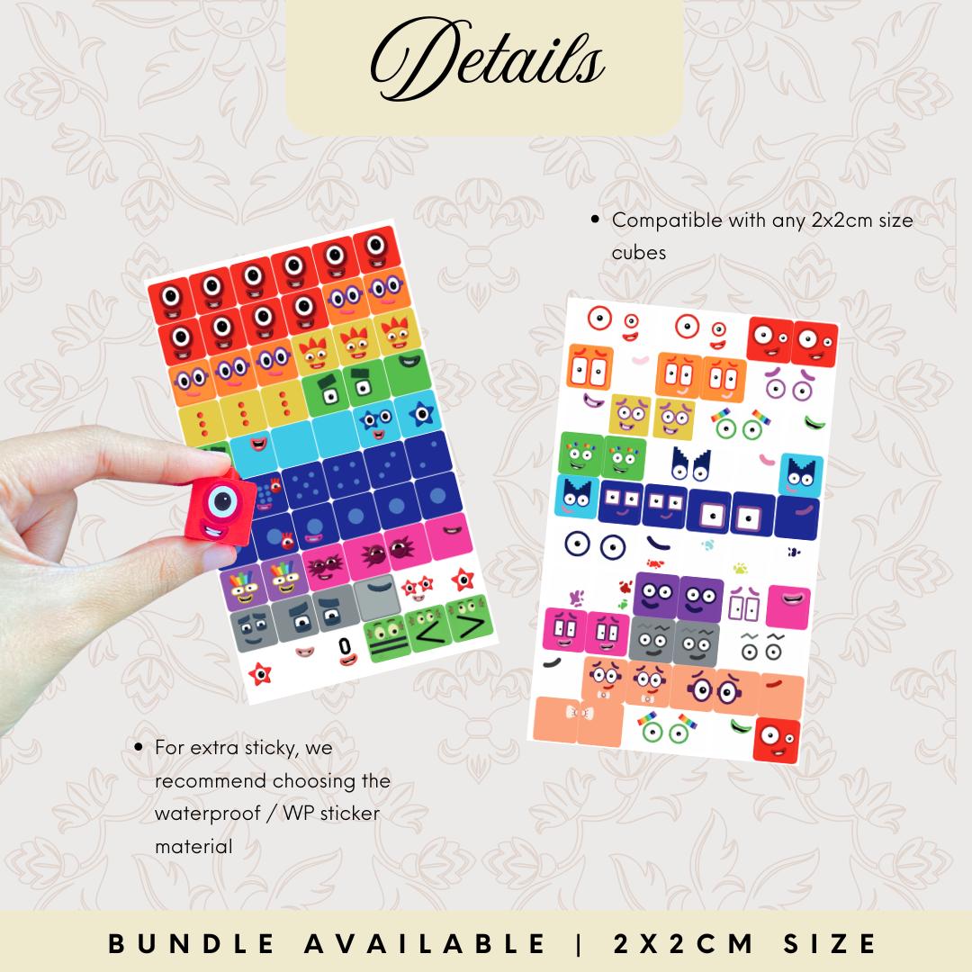 Numberblocks Full Body Sticker | Alphablocks, Colorblocks, Colourblocks ...