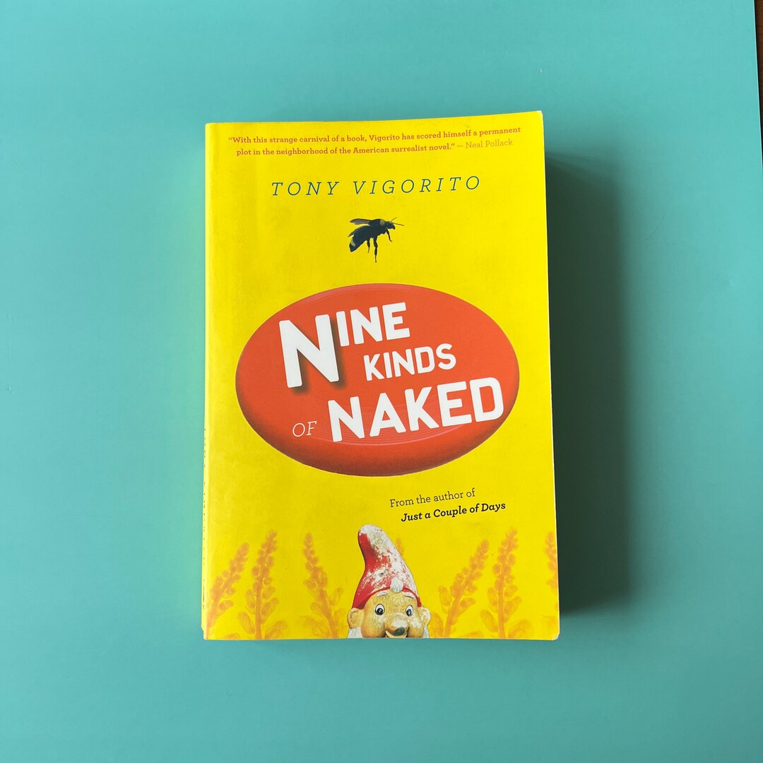 Tony Vigorito - "nine Kinds of Naked" Book (USED) - Etsy