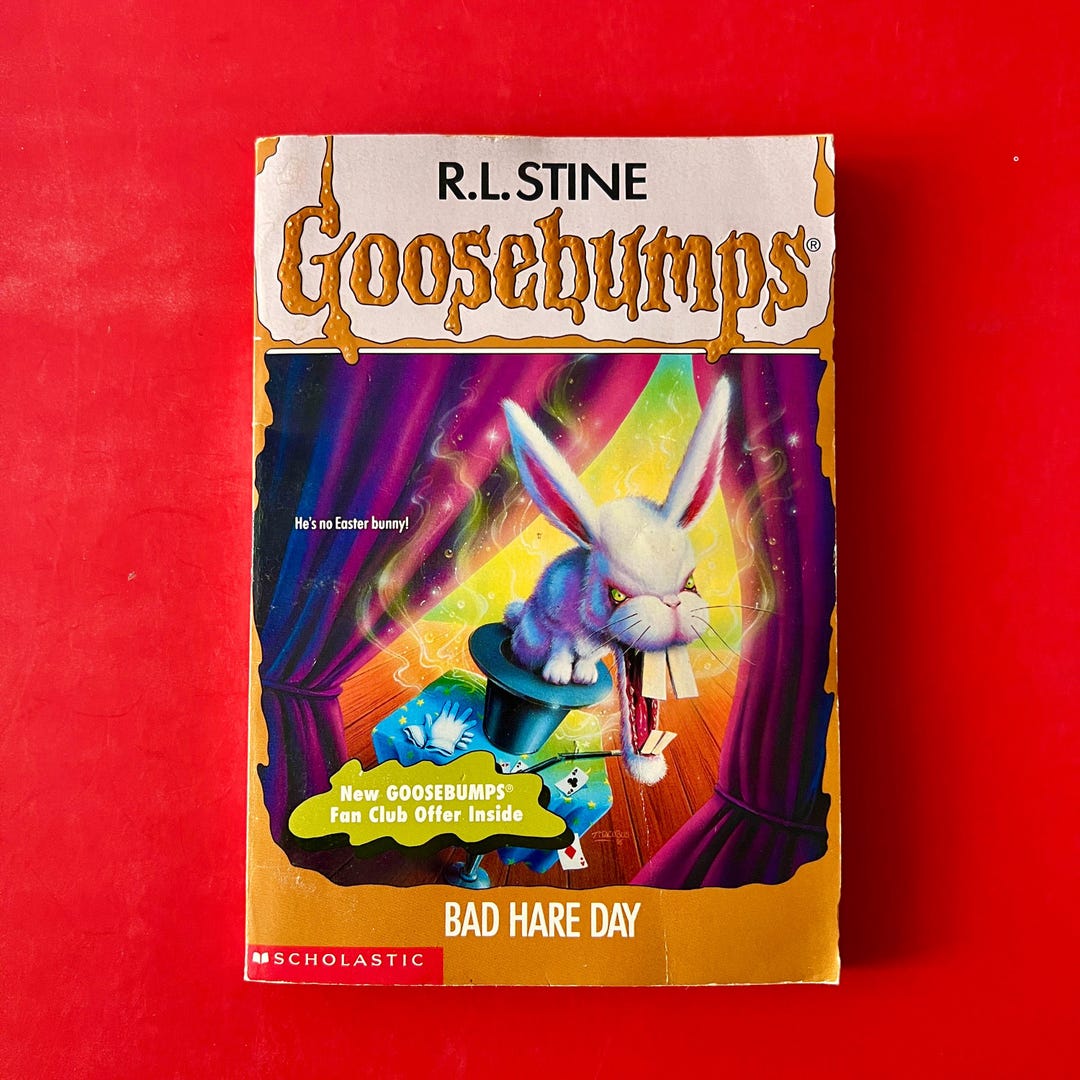 Goosebumps - "bad Hare Day" R.L. Stine (first Printing, 1996) - Etsy