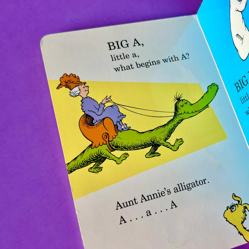 Dr. Seuss's A B C: an Amazing Alphabet Book 1996 - Etsy