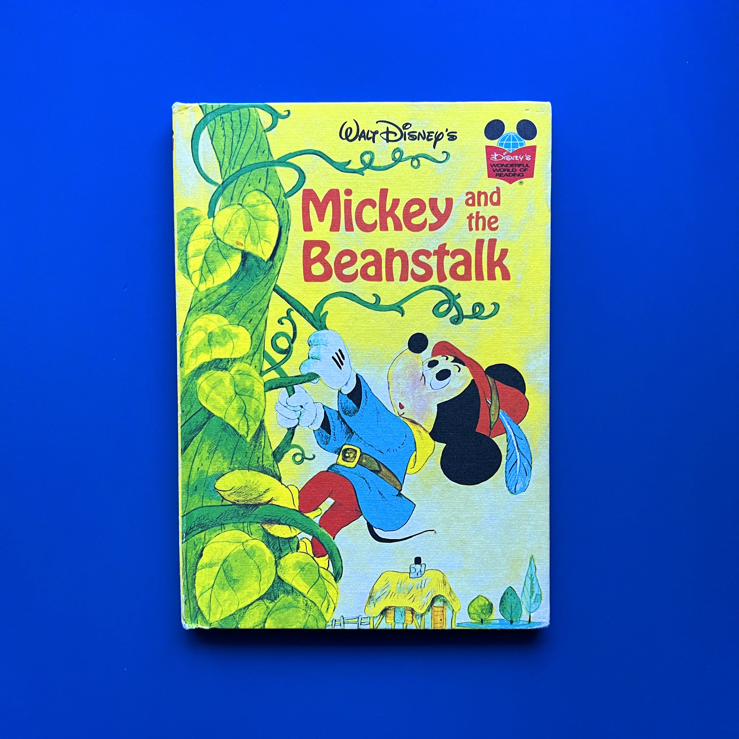 Mickey and the Beanstalk Disney Board Book 1973 - Etsy