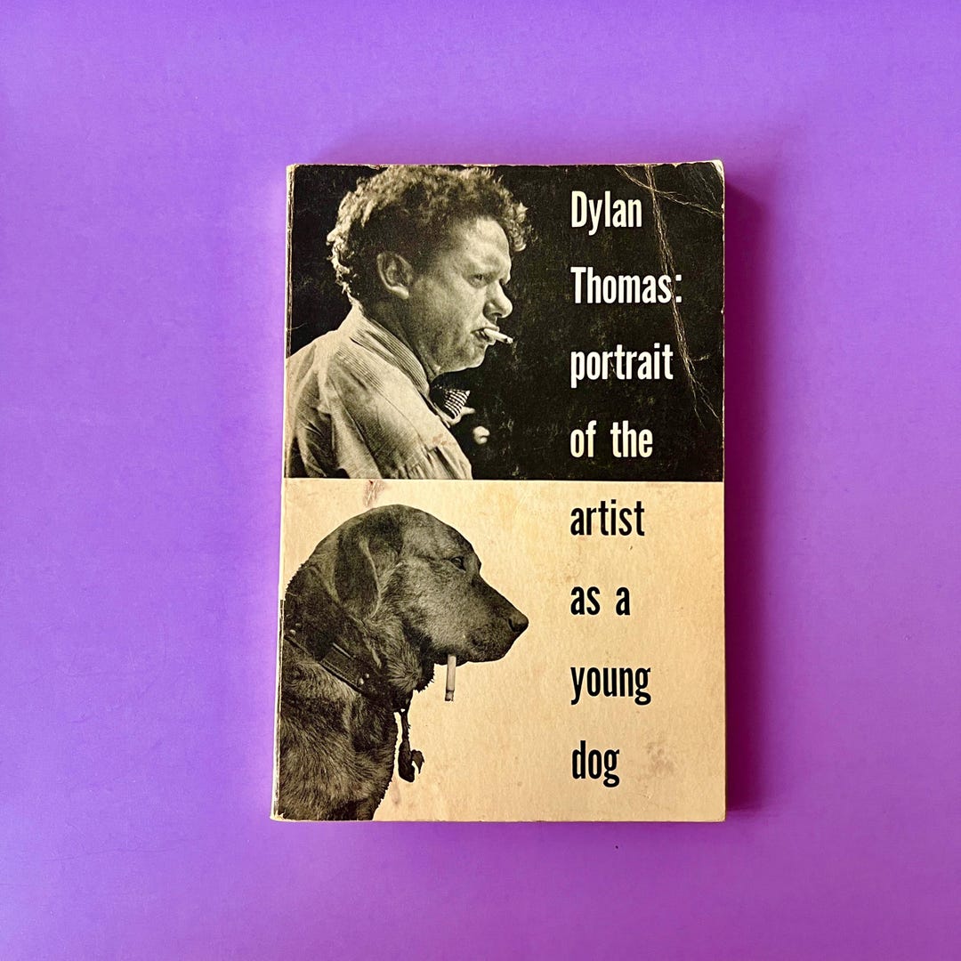 Dylan Thomas - Portrait of the Artist as a Young Dog (1955) - Etsy
