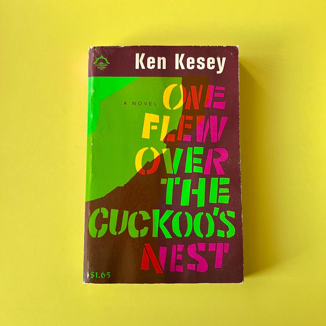 Ken Kesey One Flew Over the Cuckoo's Nest 1966 - Etsy