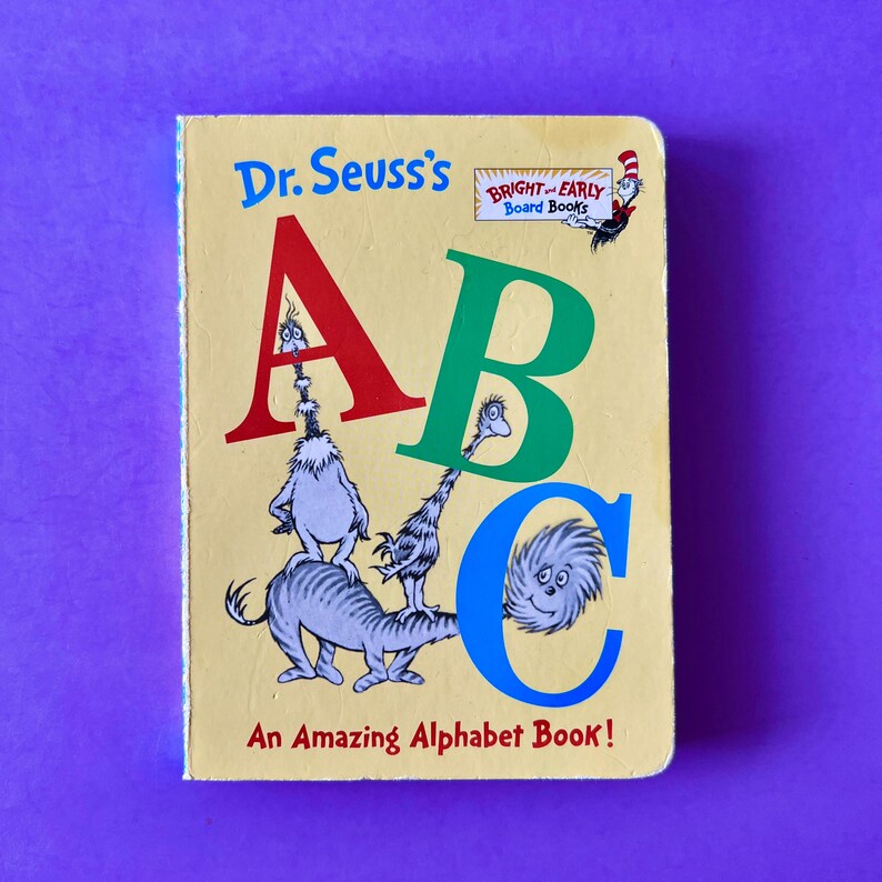 Dr. Seuss's A B C: an Amazing Alphabet Book 1996 - Etsy