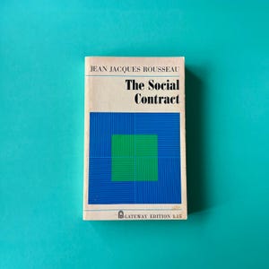 Jean Jacques Rousseau the Social Contract 1954 - Etsy