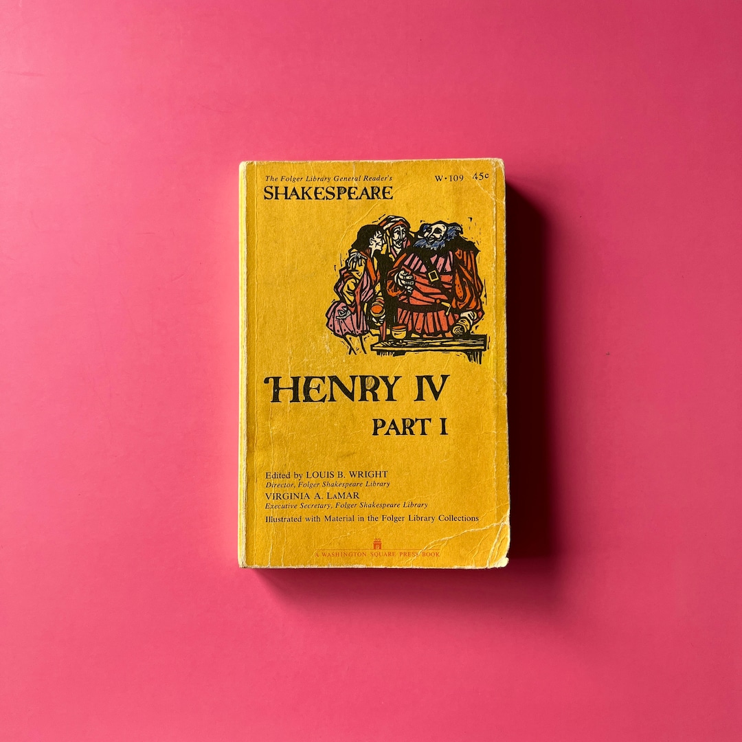 William Shakespeare - "henry IV, Part 1" (1963) - Etsy