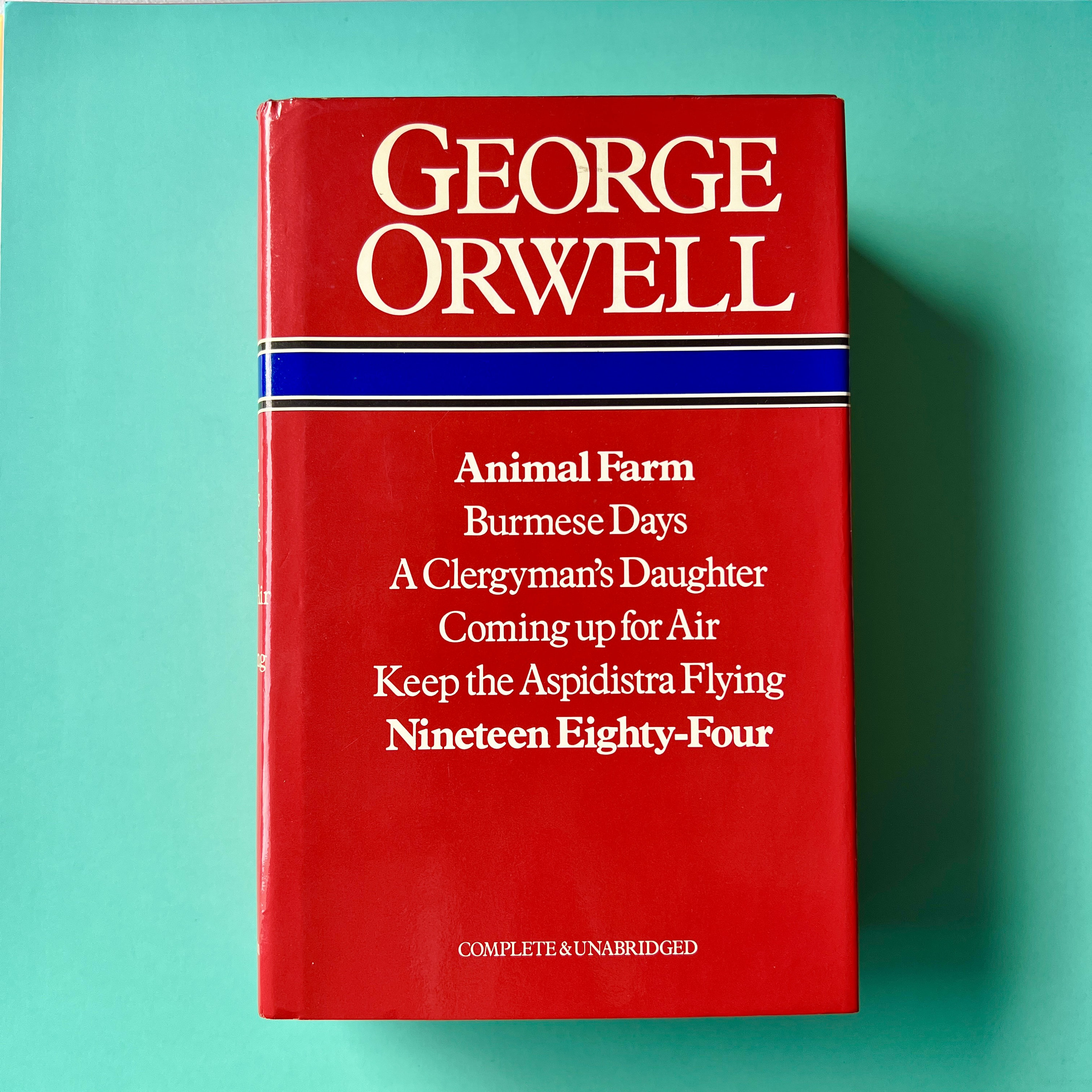 George Orwell 1984, Animal Farm, Burmese Days, and More 1980 - Etsy