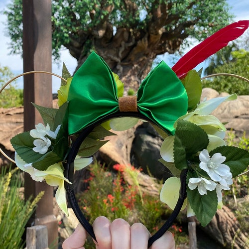 Peter Pan Disney-inspired Mickey Ears | Etsy