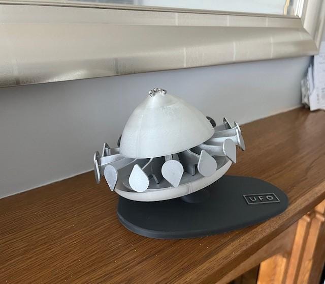 3D Printed UFO From the Classic S.H.A.D.O UFO Series - Etsy UK