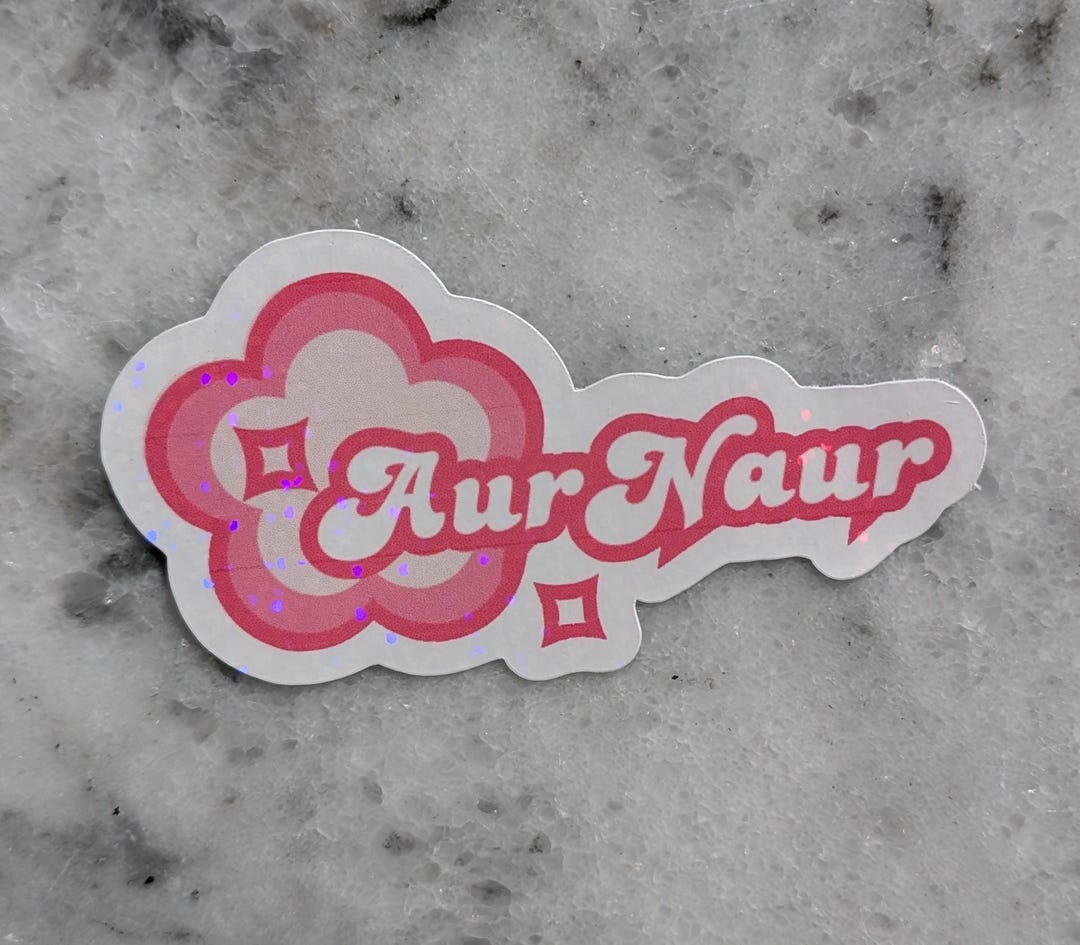 Aur Naur Waterproof Sticker Decal - Etsy