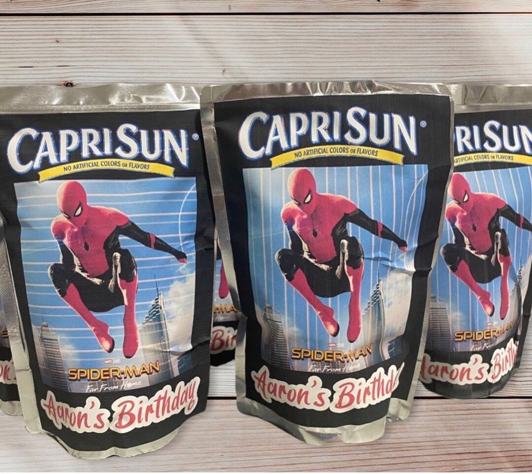 Caprisun Personalized With Your Favorite Characters - Etsy