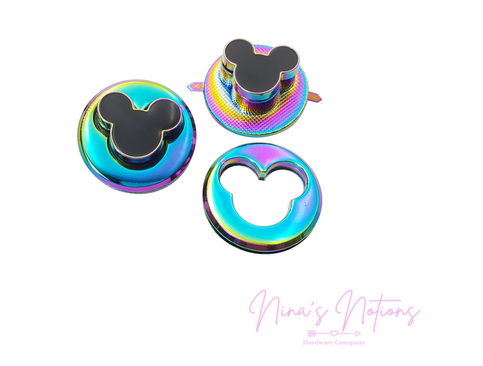 Mickey Turn Locks (2 Pcs) | Purse Locks - Etsy