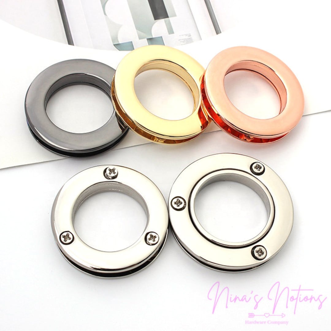 Round Metal Screw Eyelets (4 Pc): 10-21mm - Etsy