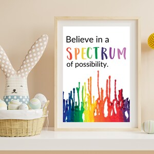 Bundle of 3 Autism Awareness Posters JPEG Digital Downloads Autism ...