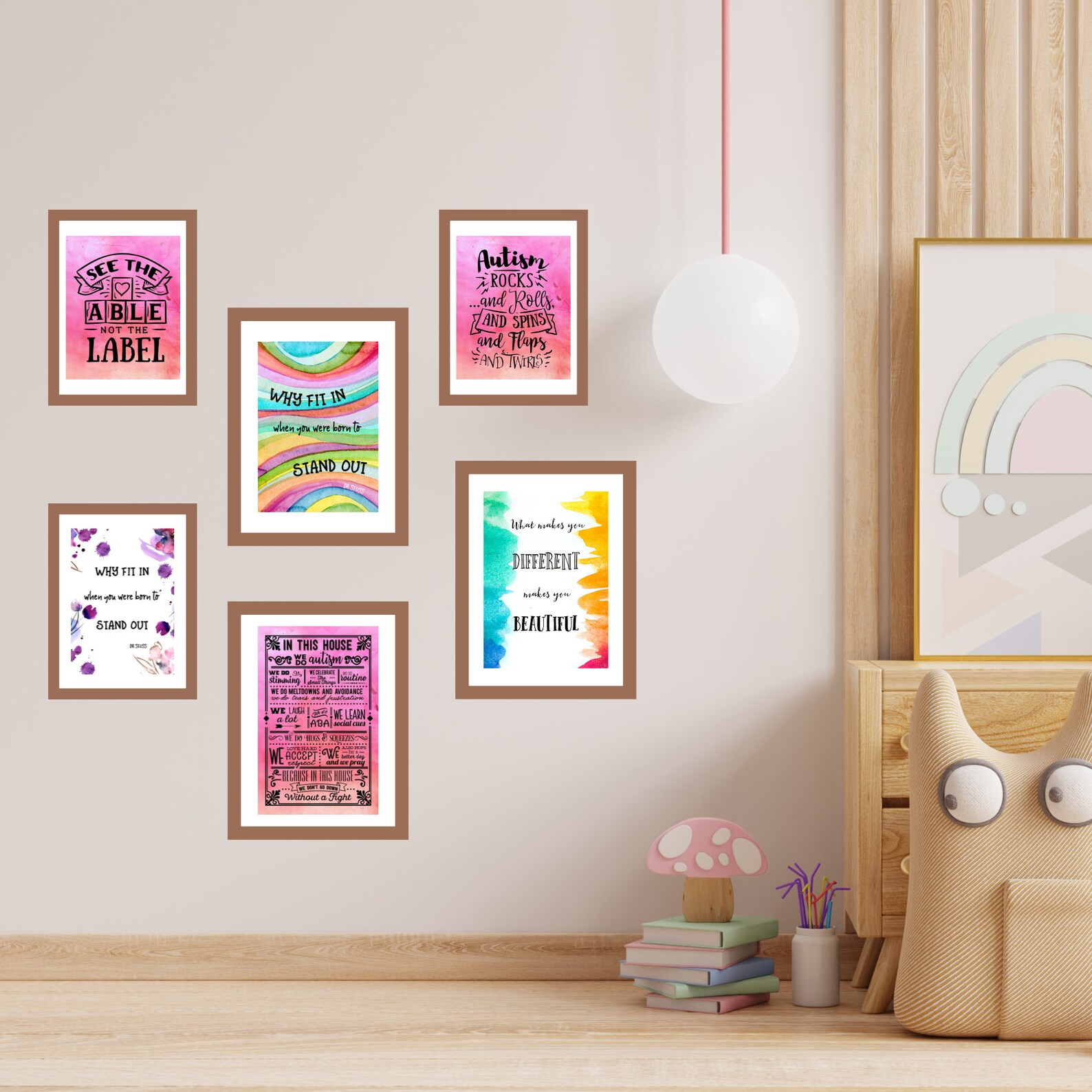 Why Fit in When You Were Born to Stand Out Dr Seuss JPEG - Etsy