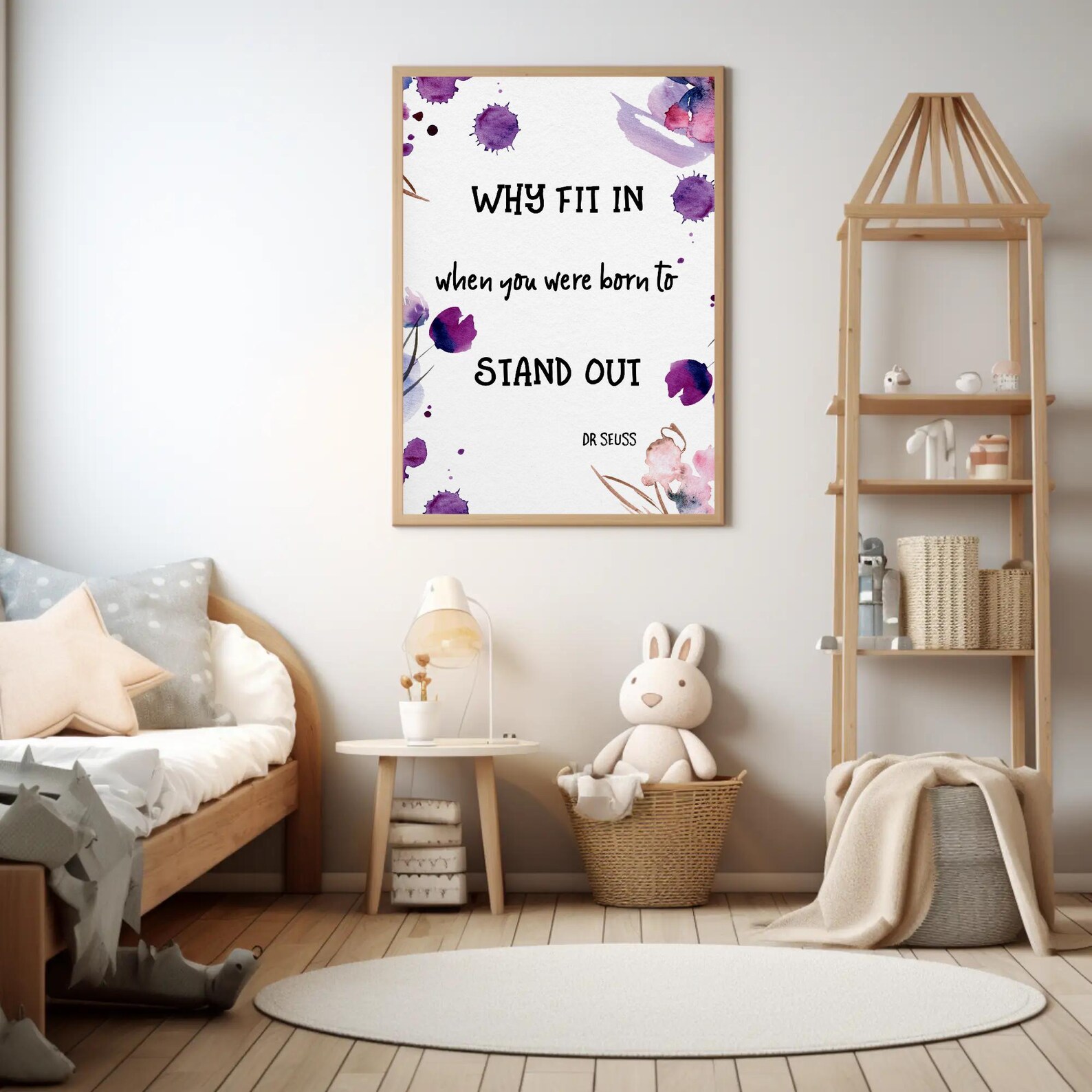 Why Fit in When You Were Born to Stand Out | Dr Seuss | JPEG Digital ...