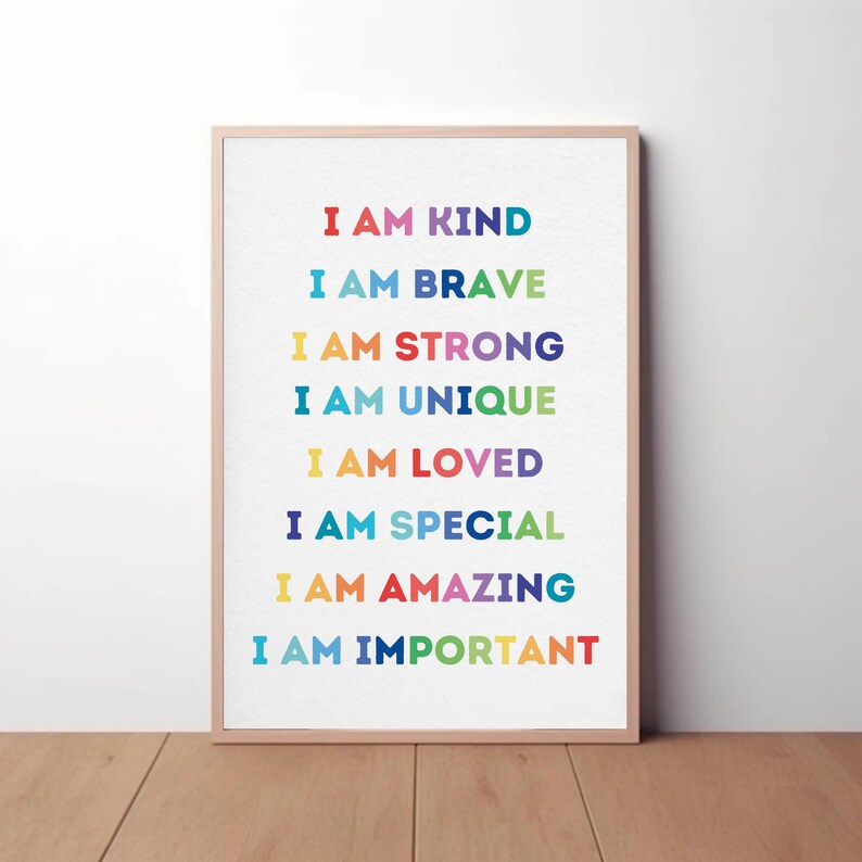 Sensory Classroom Posters | Feelings Chart, Calm Corner and I Am Kind ...