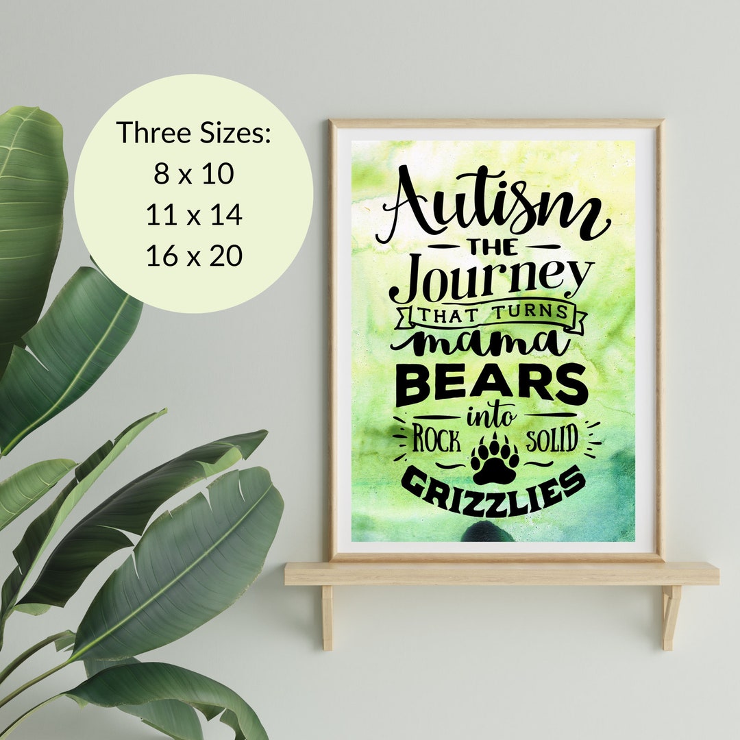 Autism the Journey That Turns Mama Bears Into Rock Solid Grizzlies ...