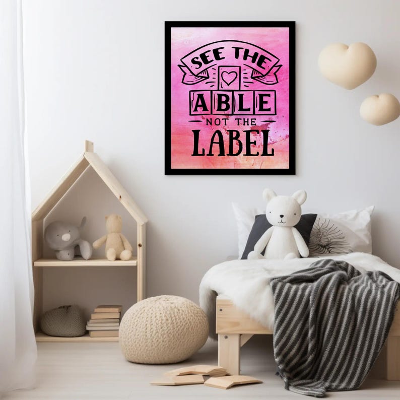 See the Able Not the Label | JPEG Poster Downloads | Digital Art ...