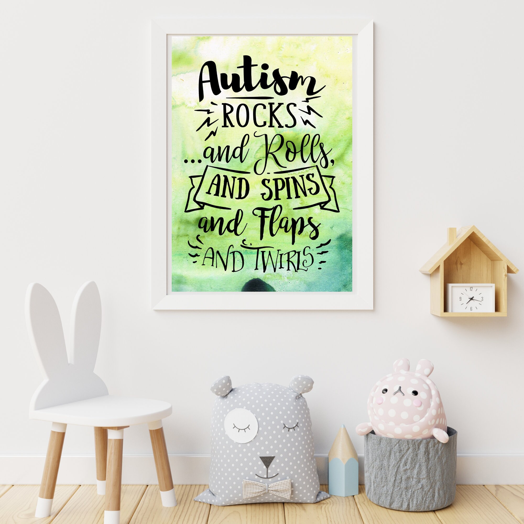 Inspirational Autism Wall Art | Bundle 6 Posters | Classroom Autism ...