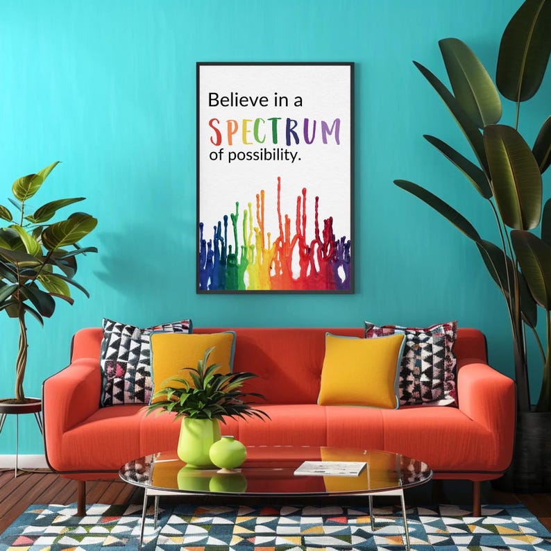 Autism Awareness Wall Art | Bundle of 3 Posters | JPEG Digital ...