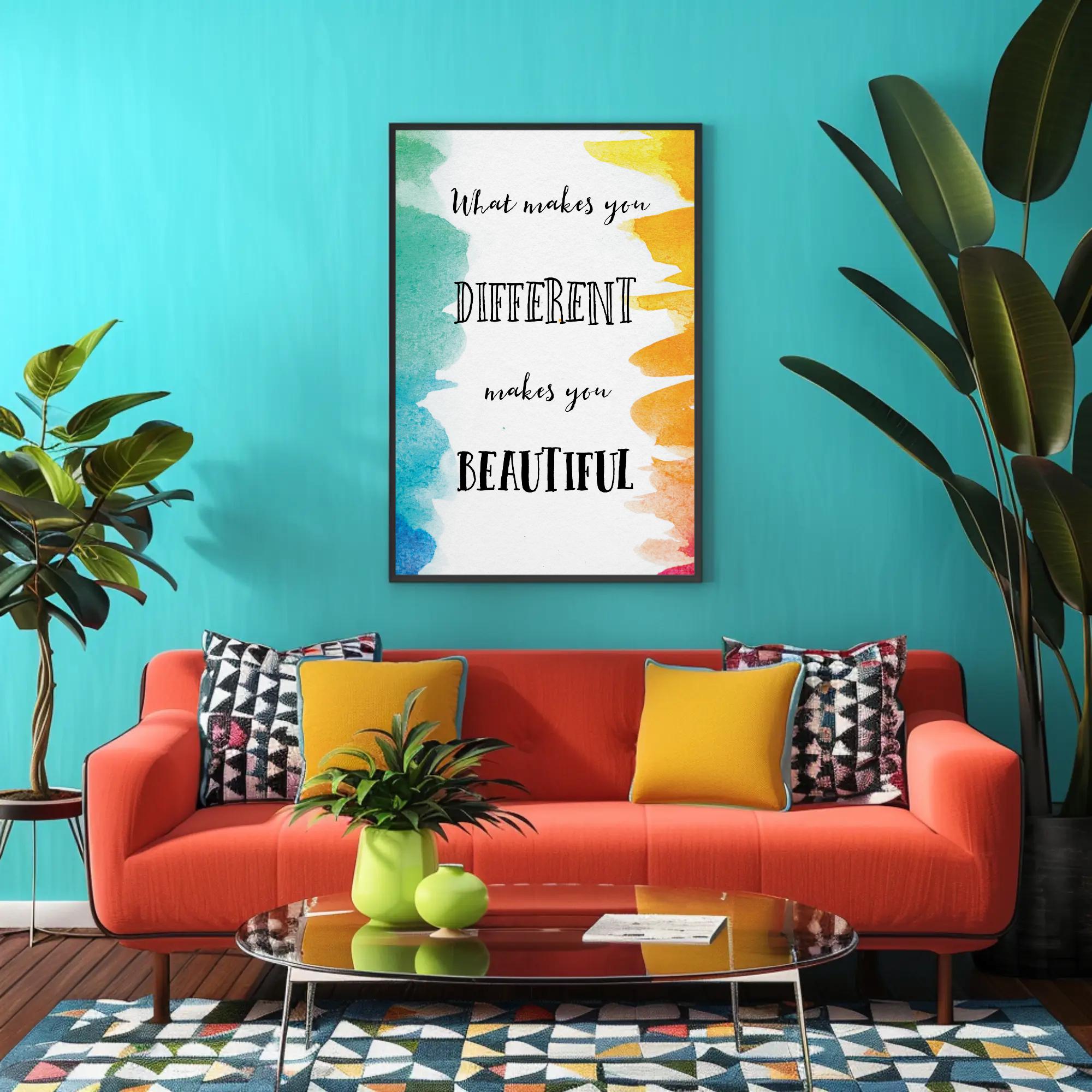 What Makes You Different Makes You Beautiful JPEG Digital Downloads ...