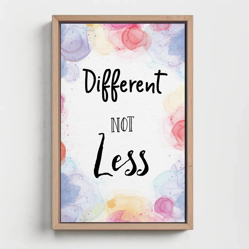 Different Not Less | Temple Grandin | JPEG Digital Downloads | Autism ...