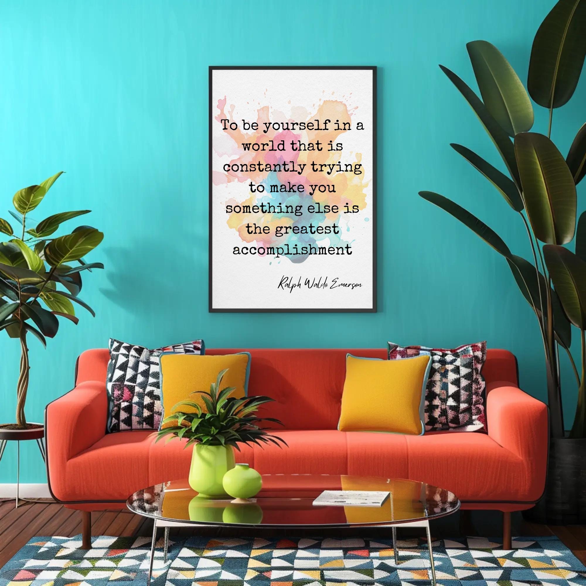 To Be Yourself is the Greatest Accomplishment | Ralph W Emerson ...