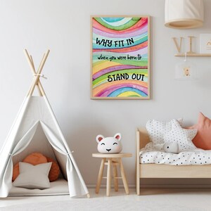 Why Fit in When You Were Born to Stand Out | Dr Seuss | JPEG Digital ...