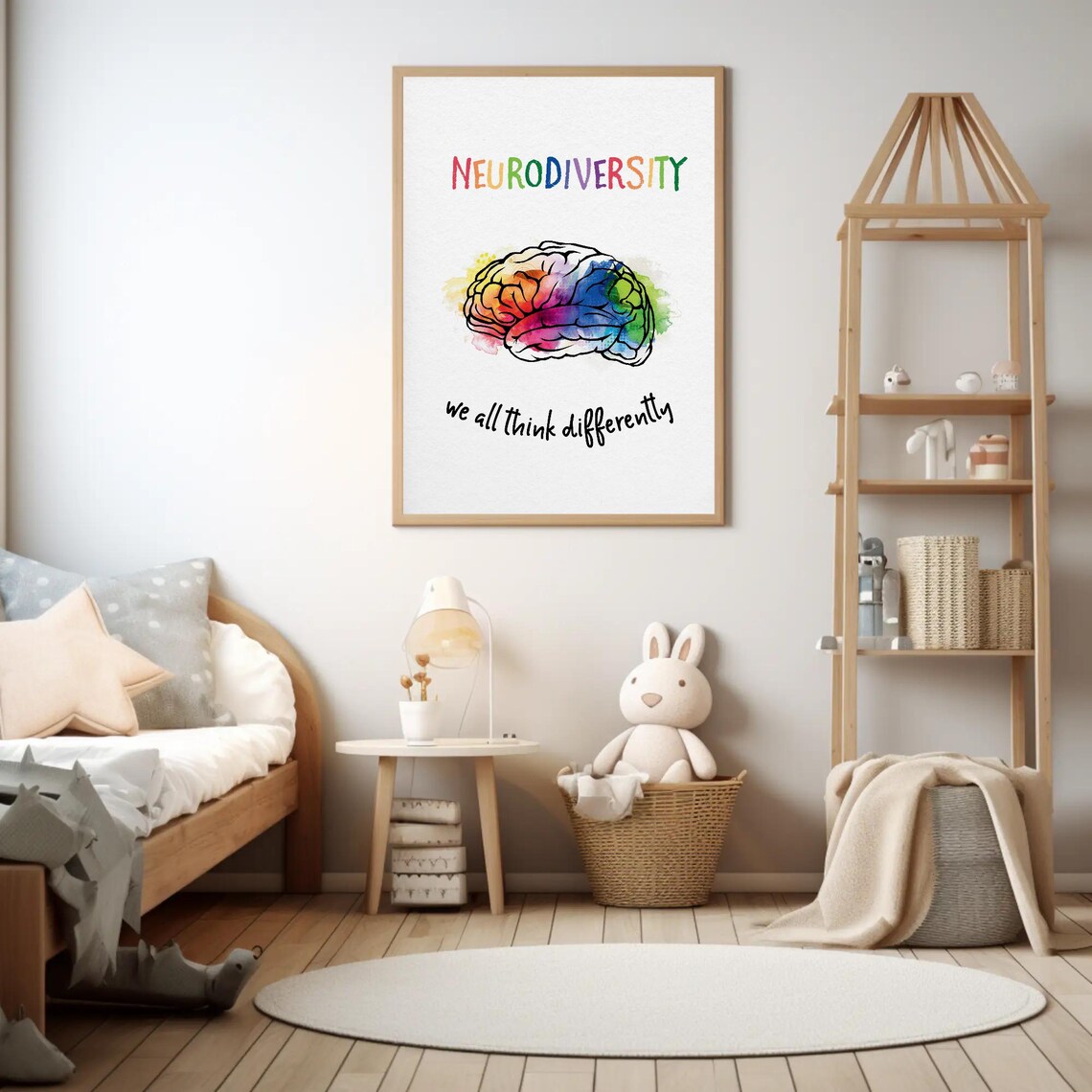 Neurodiversity We All Think Differently | JPEG Digital Downloads ...