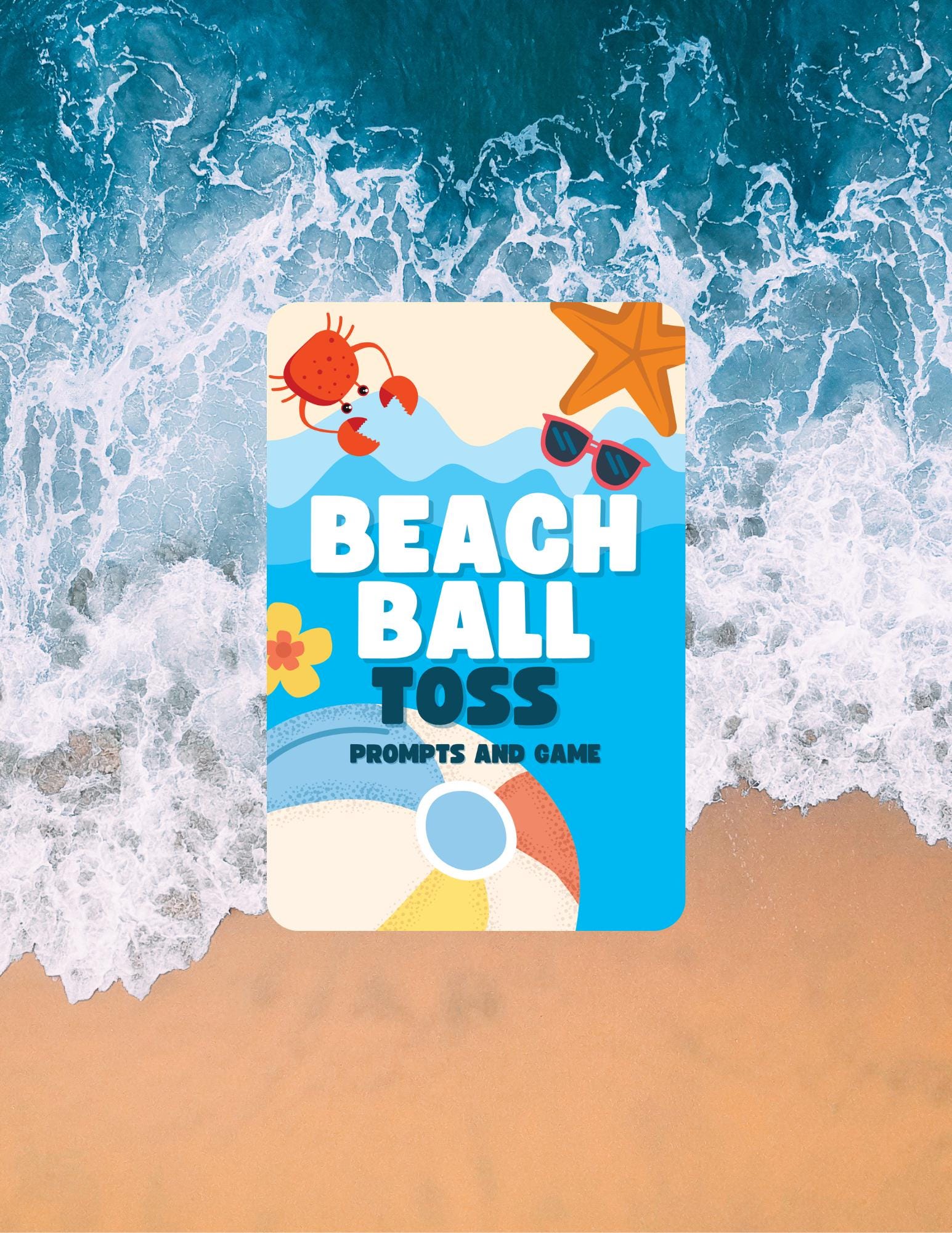Icebreaker Beach Ball Game – Social Skills, Cognitive Fun & More! - Etsy