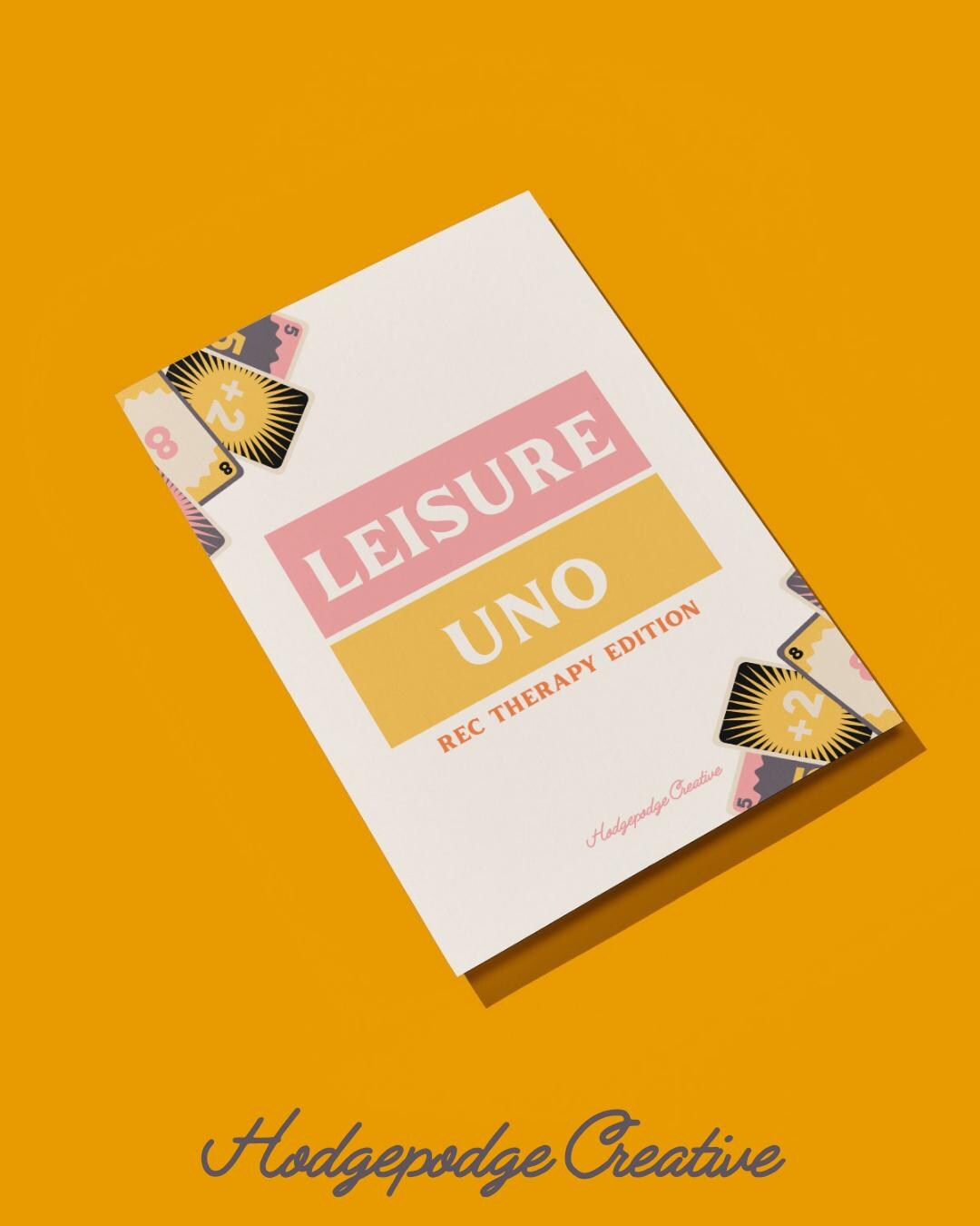 Leisure UNO Therapy Game – Printable PDF | Recreational Therapy Group ...