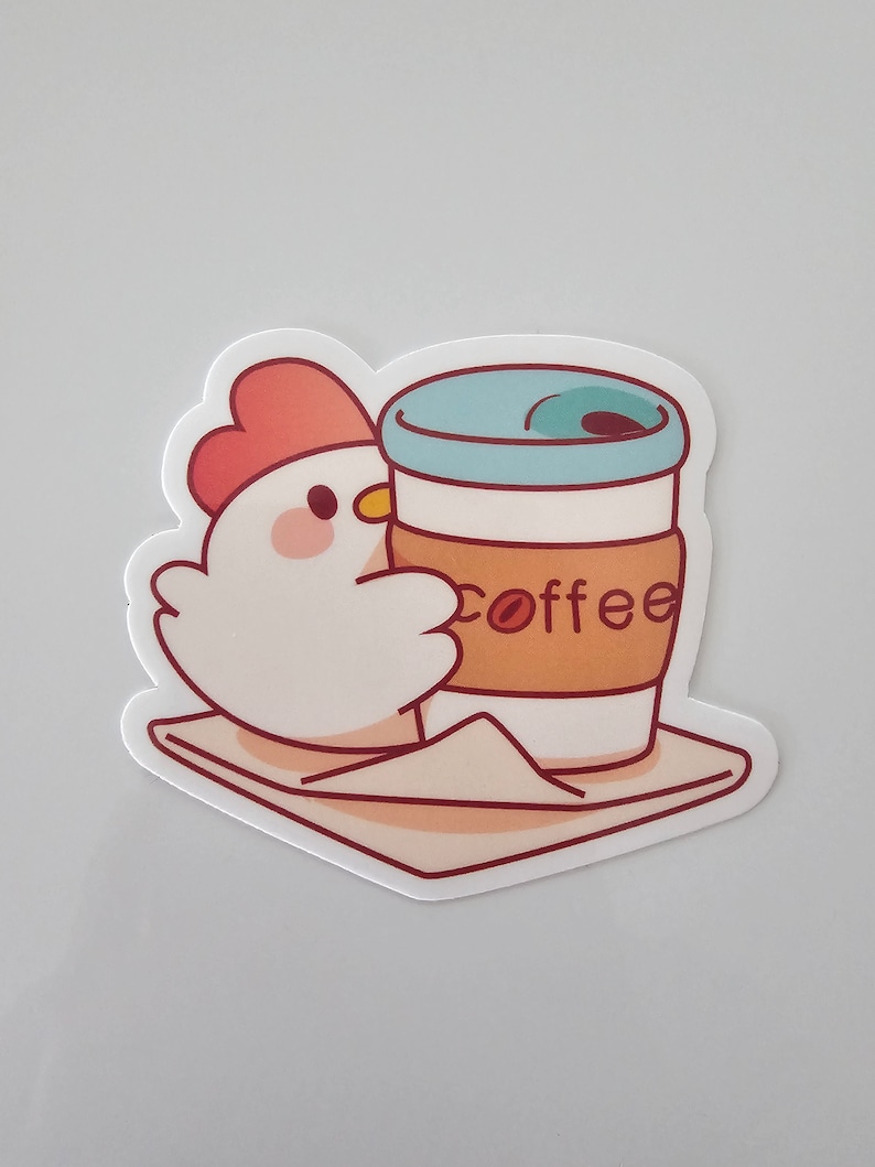 Cute Kawaii Chicken Stickers - Etsy