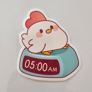 Cute Kawaii Chicken Stickers - Etsy