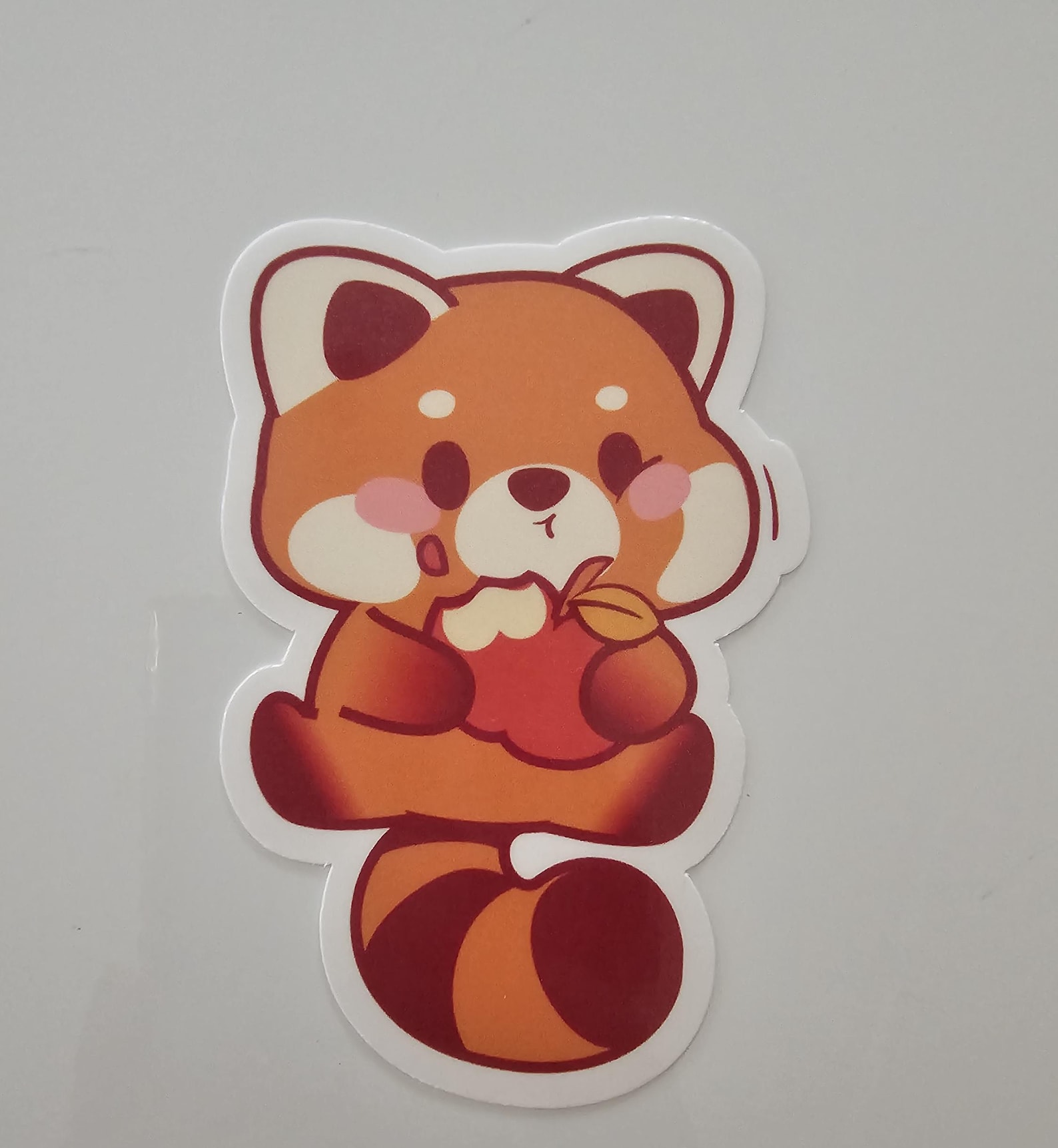 Cute Kawaii Autumn Red Panda Stickers - Etsy