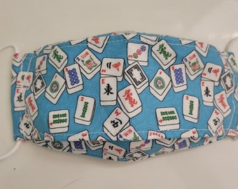 Mahjong Face Mask - Etsy