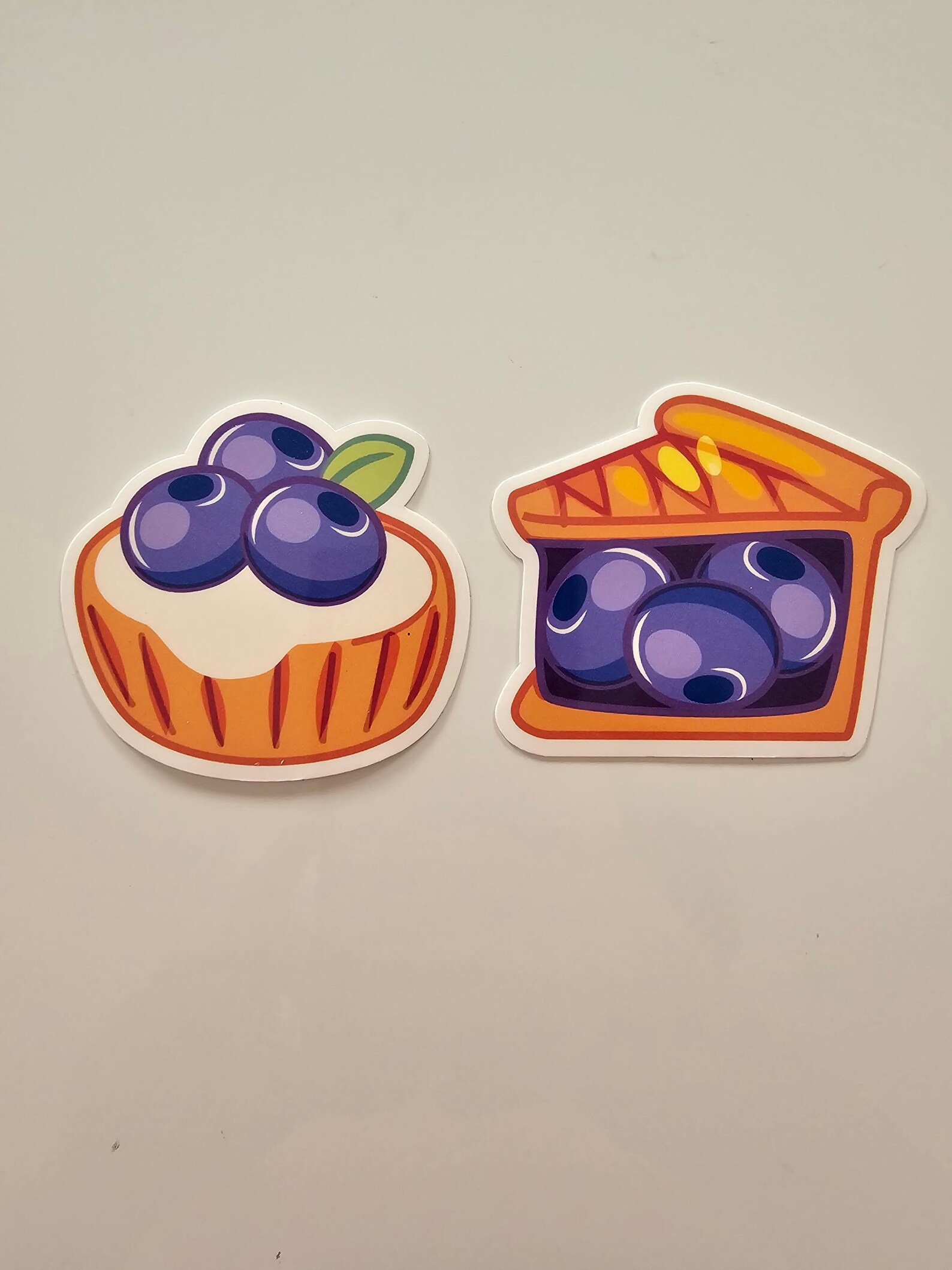 Cute Kawaii Blueberry Cat Bakery Pastry Stickers - Etsy