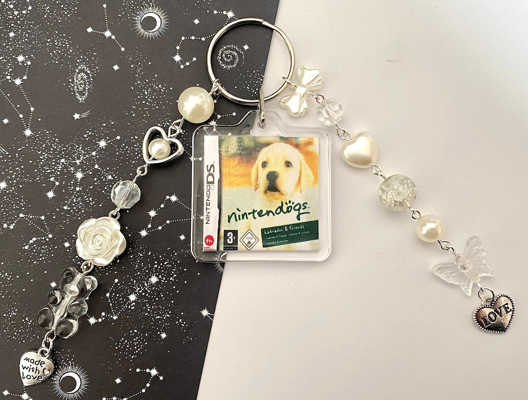 Nintendogs Nintendo DS Handmade Kawaii Coquette Deco Style Charm ...