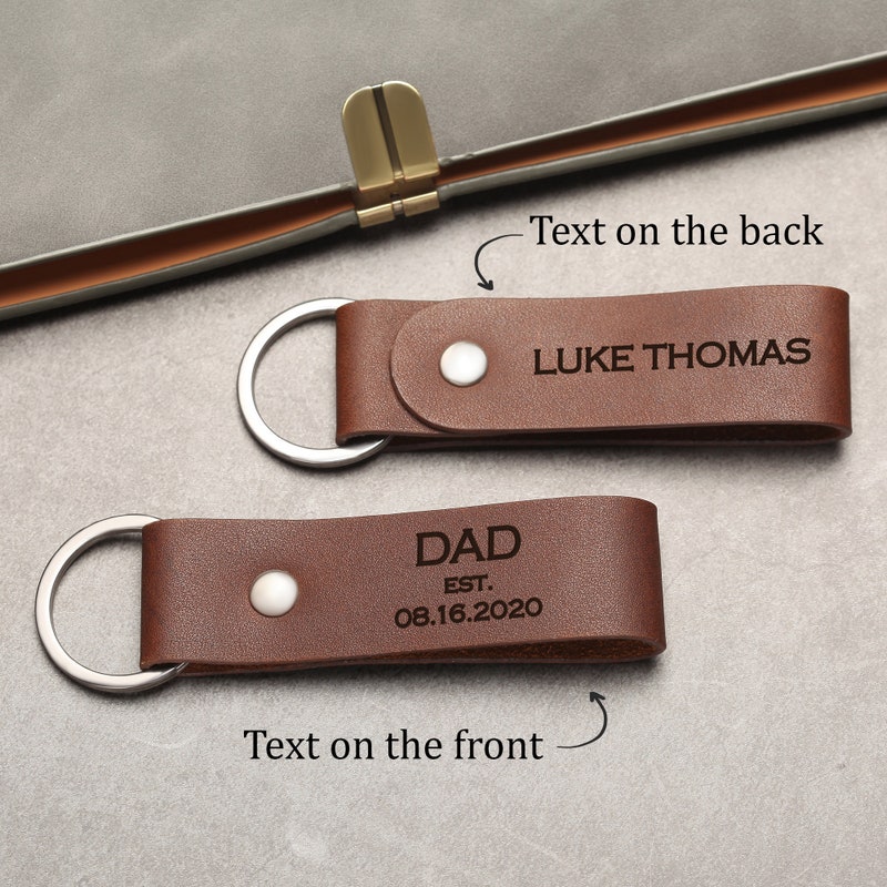Dad Keychain - Etsy