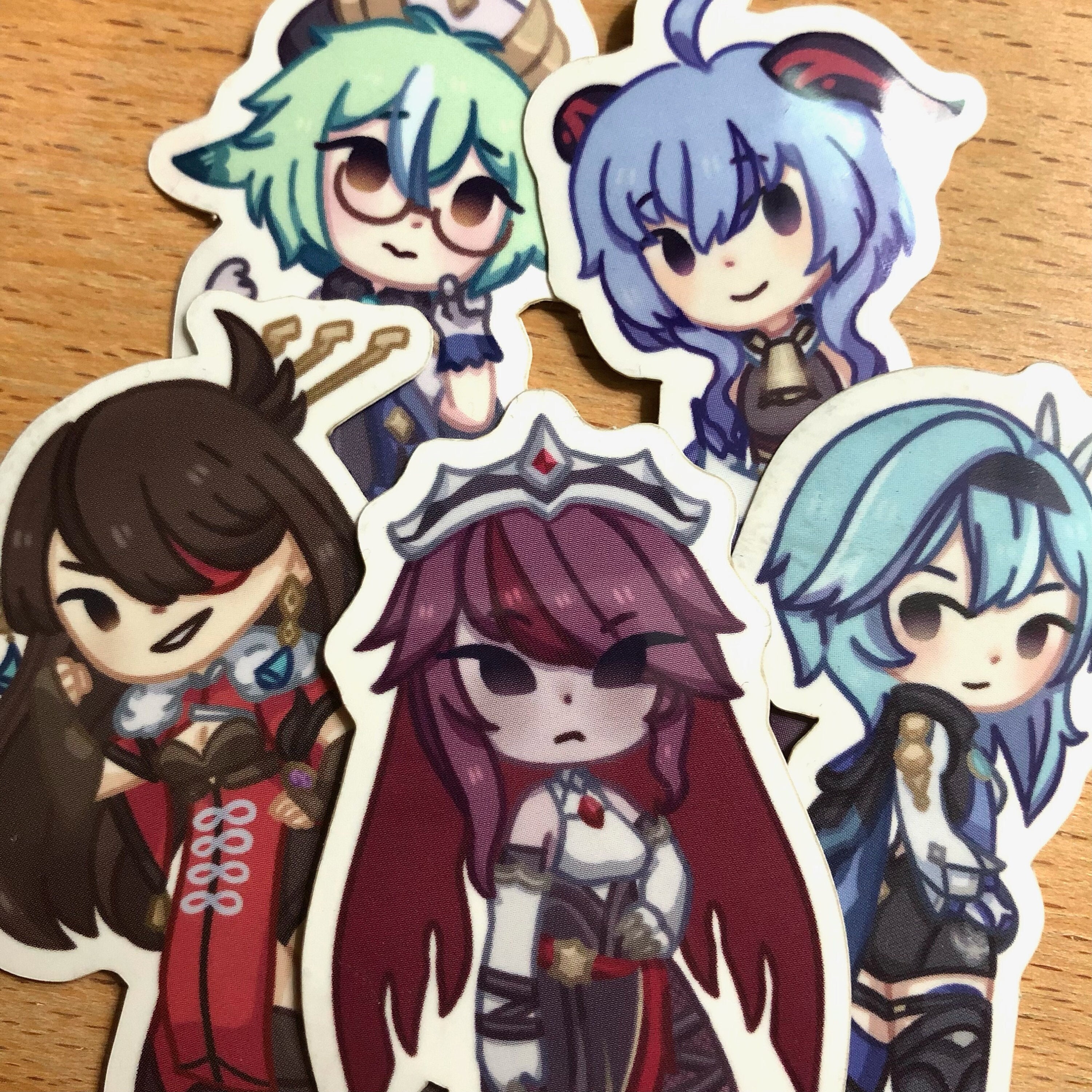 Ganyu Genshin Impact Vinyl Sticker - Etsy