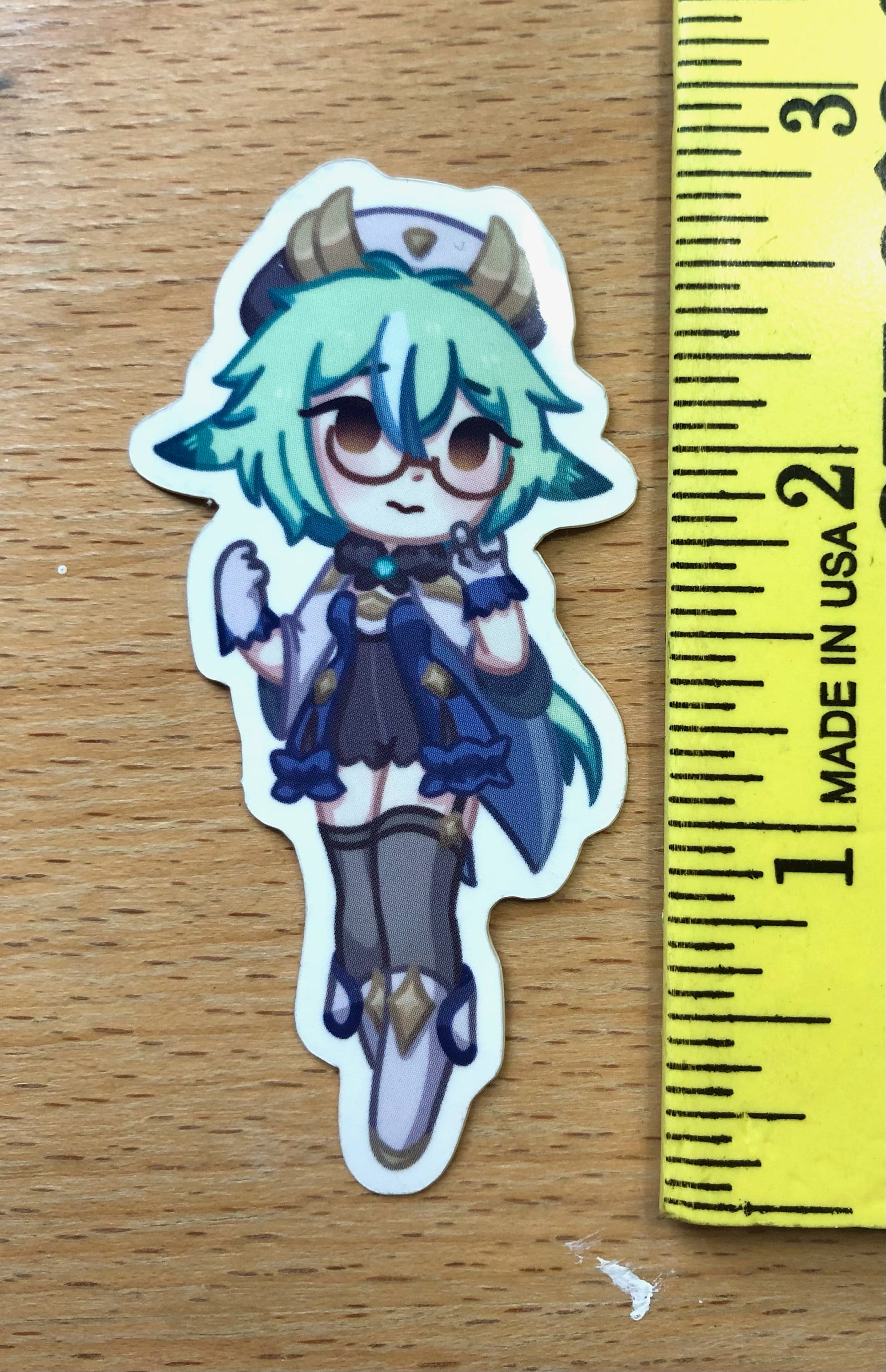 Sucrose Genshin Impact Vinyl Sticker - Etsy