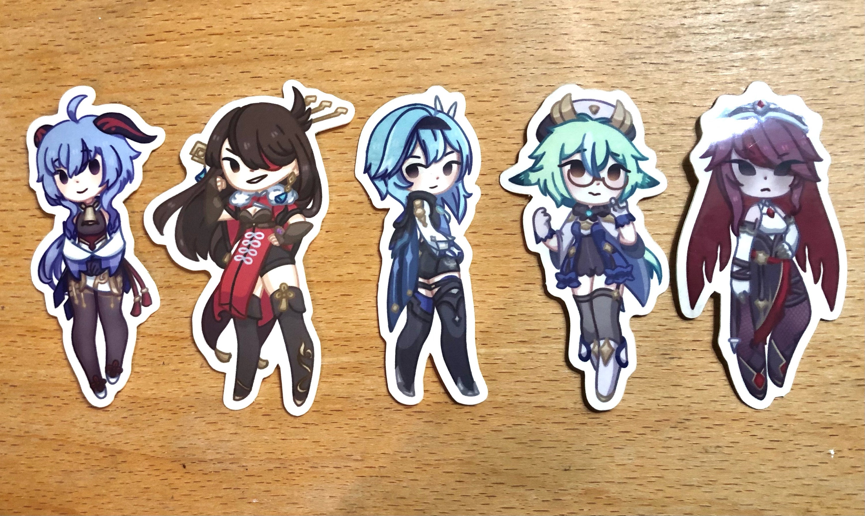 Rosaria Genshin Impact Vinyl Sticker - Etsy